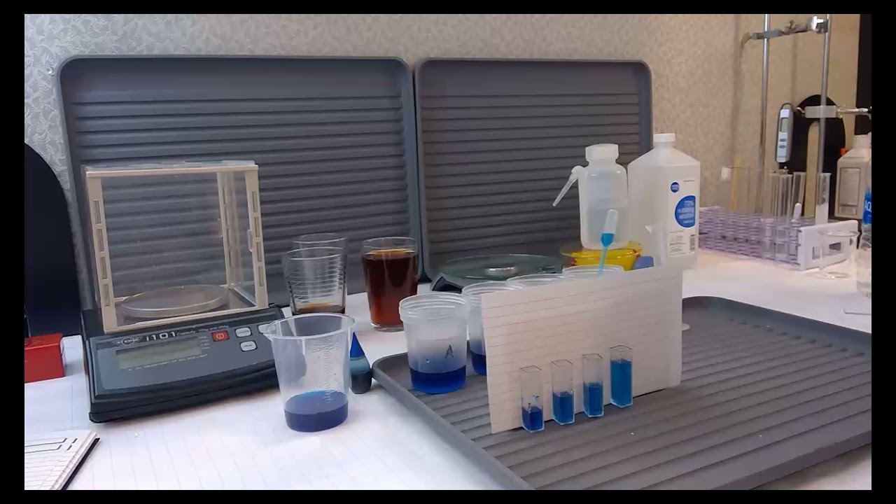 APLab65 Light Path, Absorbance, and Colorimetry