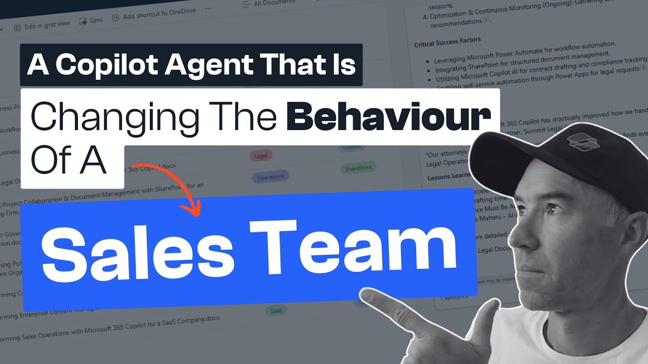 SharePoint Copilot Revolutionizes Sales: A Transformational S...