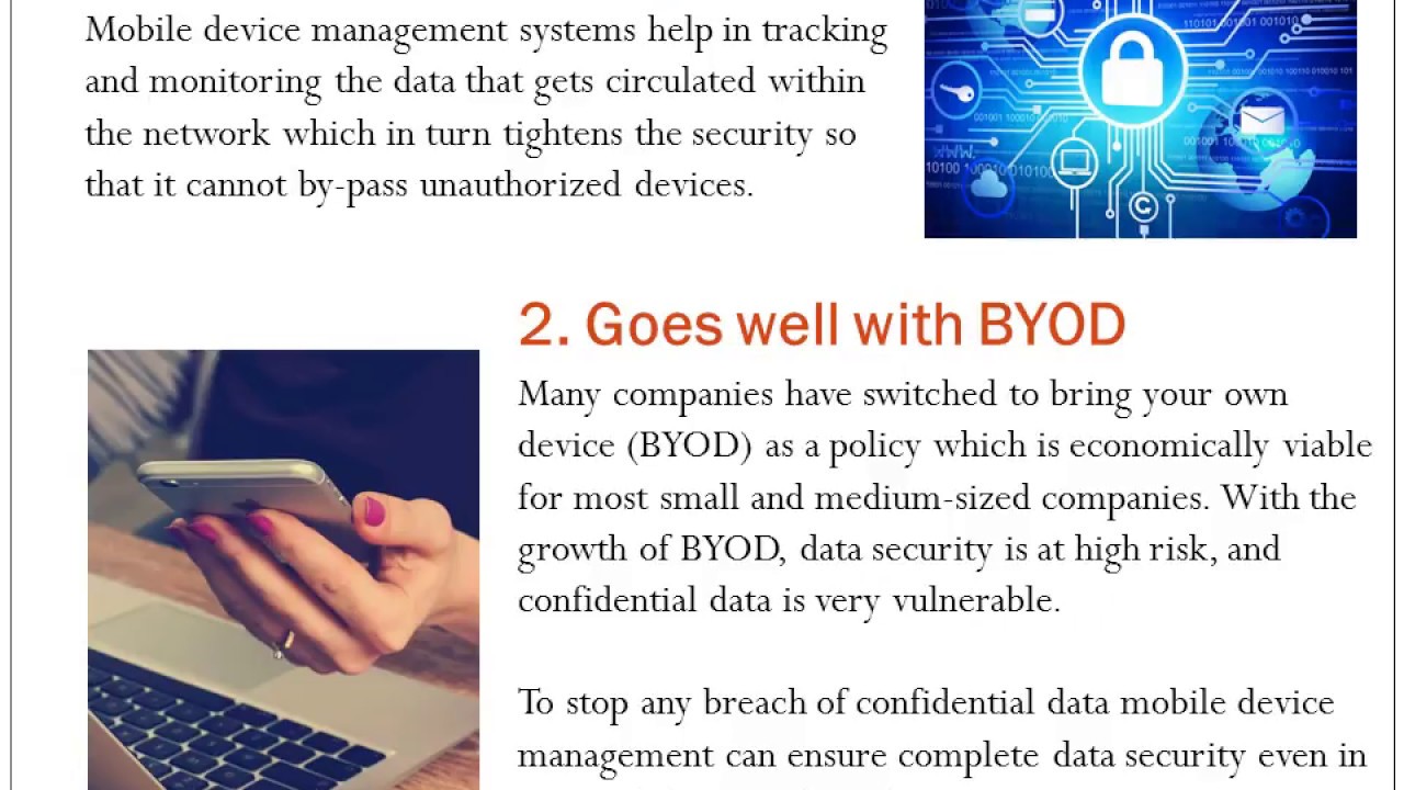 Mobile Device Management Solutions   Top 6 Things