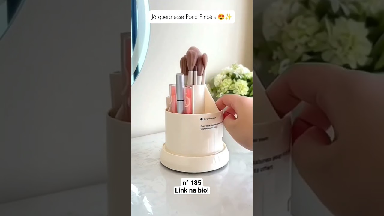 Achei o Porta Pincéis mais Lindo da ✨ SHOPEE ✨ #achadinhos #shopeefinds