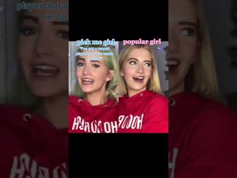 #pov : the pick me girl copys the popular girl so the popular girl misleaded her #actor #acting