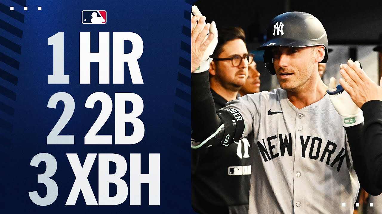 Cody Bellinger continues his HOT HITTING! 🔥 (Homers, 3 total XBH in Yankees win vs. Blue Jays)