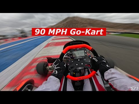 I DRIVE AN 90 MPH PADDLE SHIFTER KART AT K1 CIRCUIT (175cc Shifter - K1 Circuit)