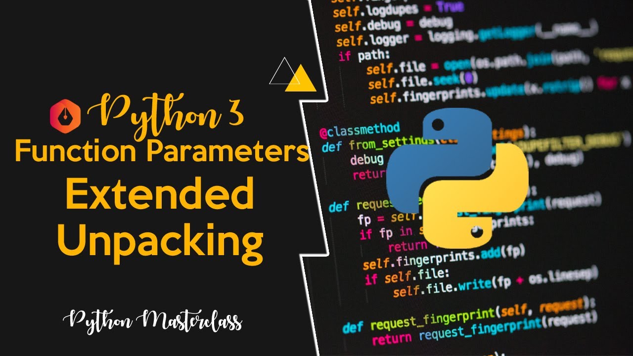 4.8 - Extended Unpacking in Python || Coding