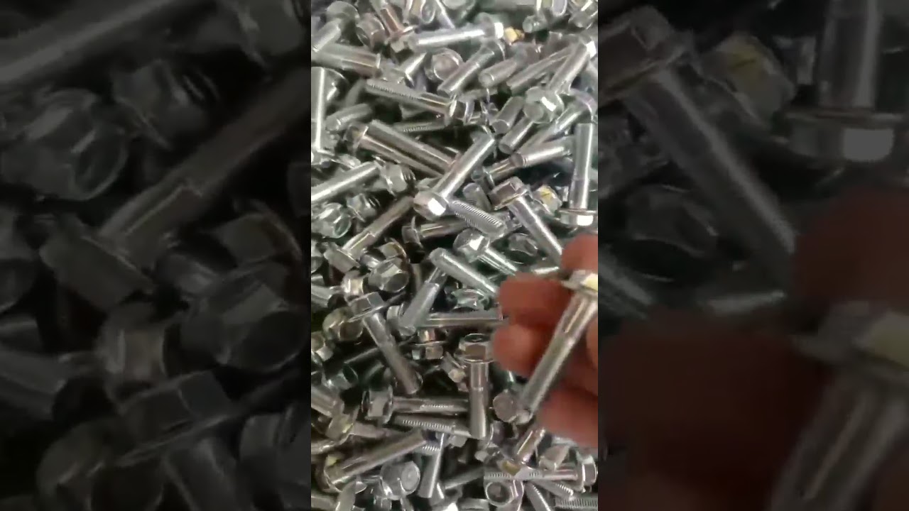 DIN 6921 Carbon Steel Flange Hex Head Bolt