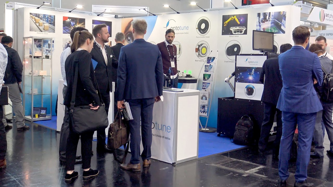 Optotune at Laser World of Photonics - Five Demos in Five Minutes
