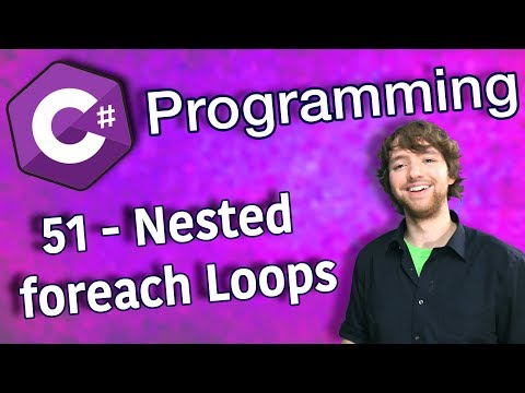 Learn C Programming Tutorial 51 Nested foreach Loops - Mind Luster