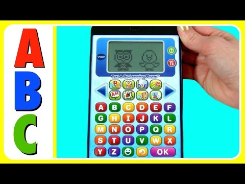 VTech Text & Go Learning Phone! Learn ABC With FUN ABC TOY! Video Toy Review & Kids Playtime FUN