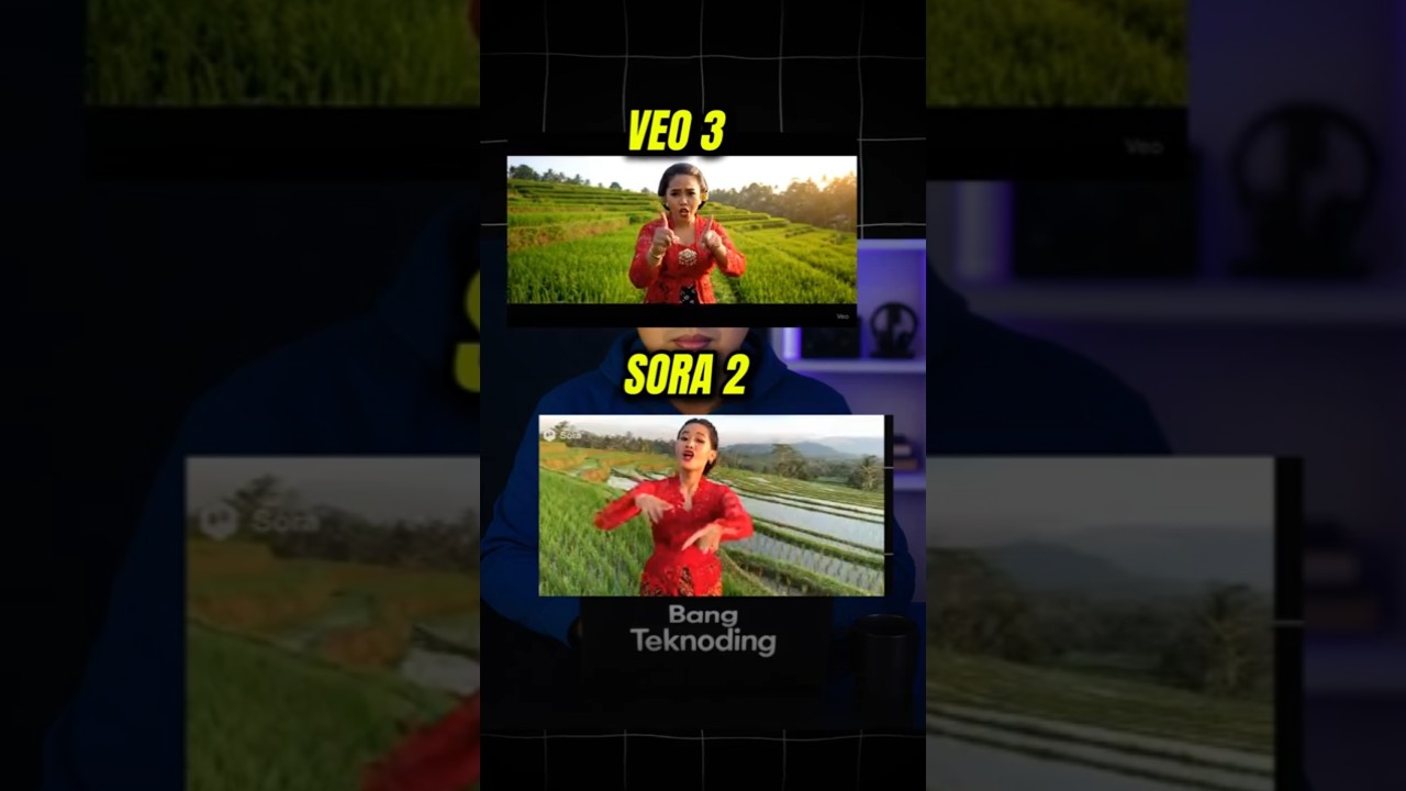 SORA 2 vs VEO 3 Mana yang Lebih Bagus? 🤔