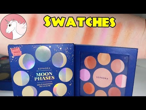 Sephora Moon Phases Cheek Palette Unboxing Review