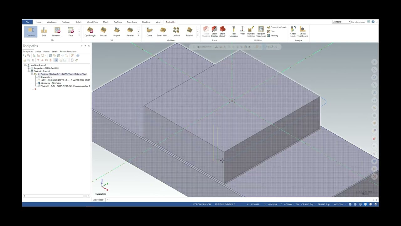 2D Chamfer + Useful tips