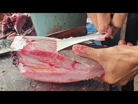 Cut Skipjack Super Fast - Cutting Fish Skill by Raju