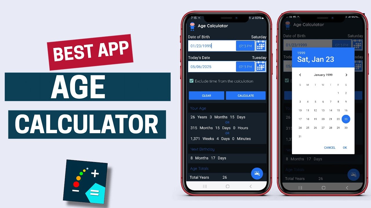 Best Age Calculator app for Android