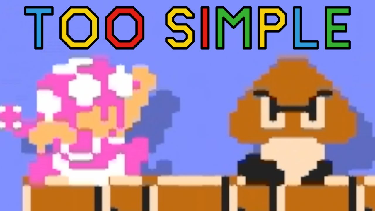 The SIMPLEST Levels In Mario Maker 2