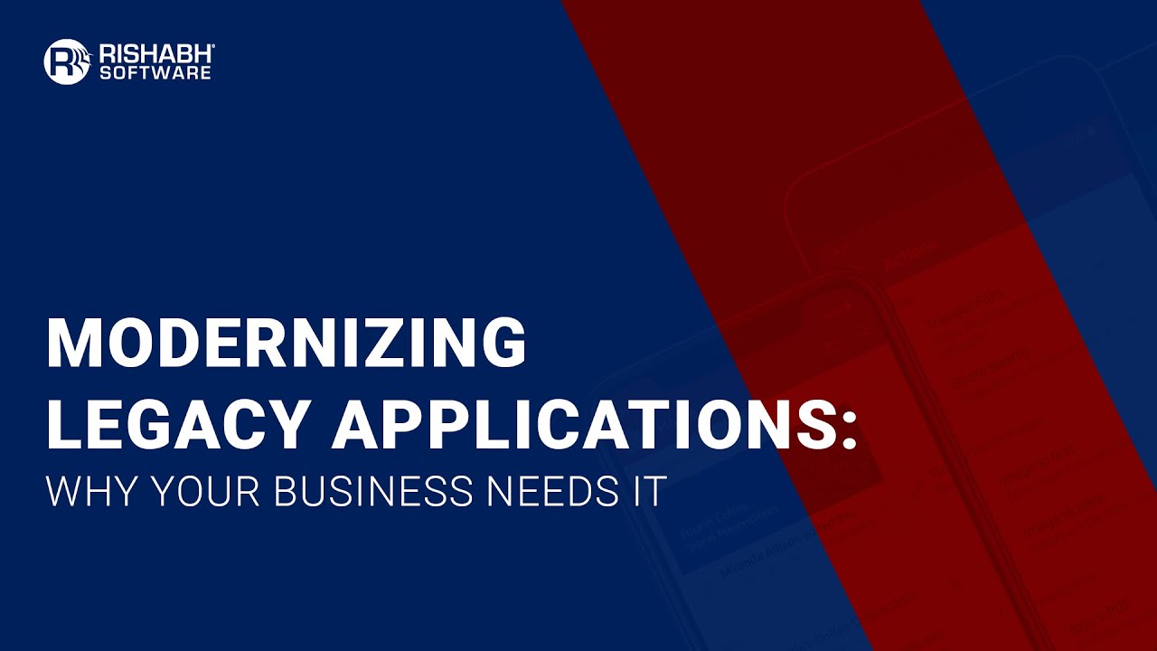Application Modernization - A must for businesses