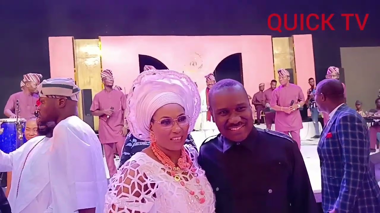Former Gov. Ogun State Senator Gbenga Daniel, Celebrate his Wife Yeye Olufunke Daniel @60 Birthday.