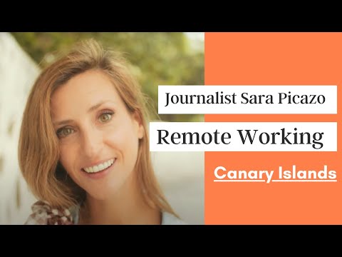 What is it like to work remotely in the Canary Islands? Sara Picazo