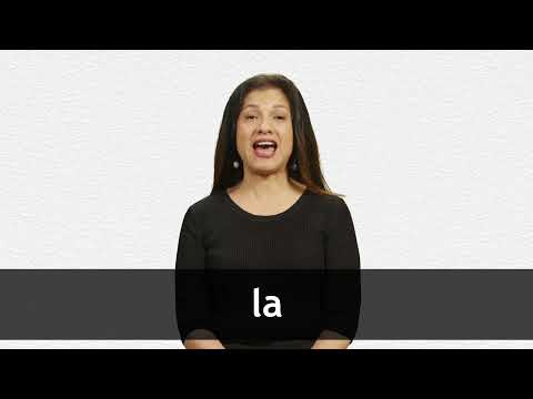 English Translation of “LA” | Collins Spanish-English Dictionary