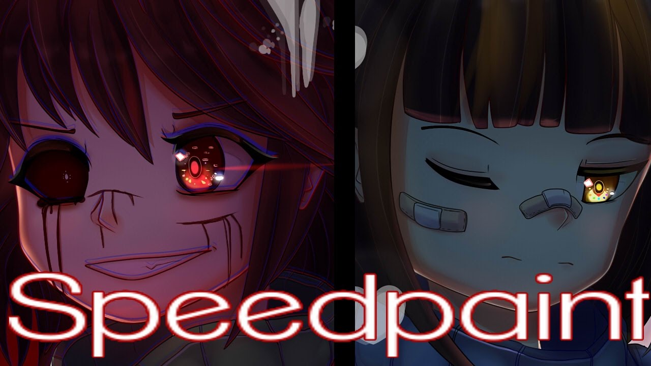 Speedpaint Undertale - DETERMINATION (Frisk/Chara)