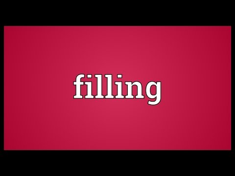 Filling Meaning