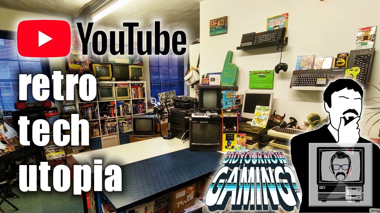 Studio Tour: Nostalgia Nerd + Ashens & Did You Know Gaming