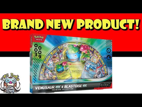 Brand New Pokémon TCG Product Revealed! Blastoise ex Venusaur ex Premium Collection! Worrying Trend?