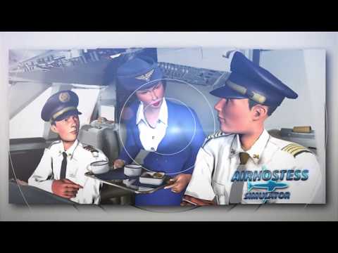 Sky Girl Flight Attendant Virtual Air Hostess Game