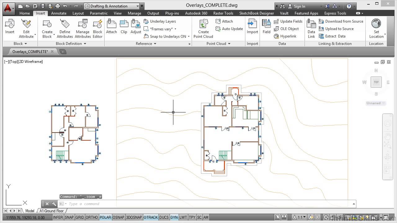 AutoCAD - Working with References Tutorial | Overlays
