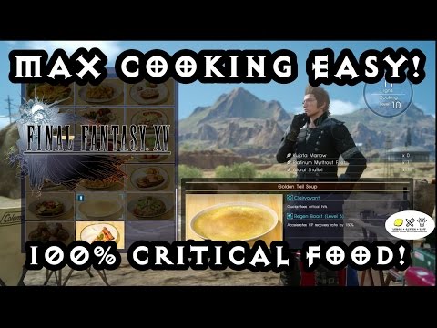 Steam Community :: Video :: Final Fantasy 15 - Max Cooking EASY! Golden ...