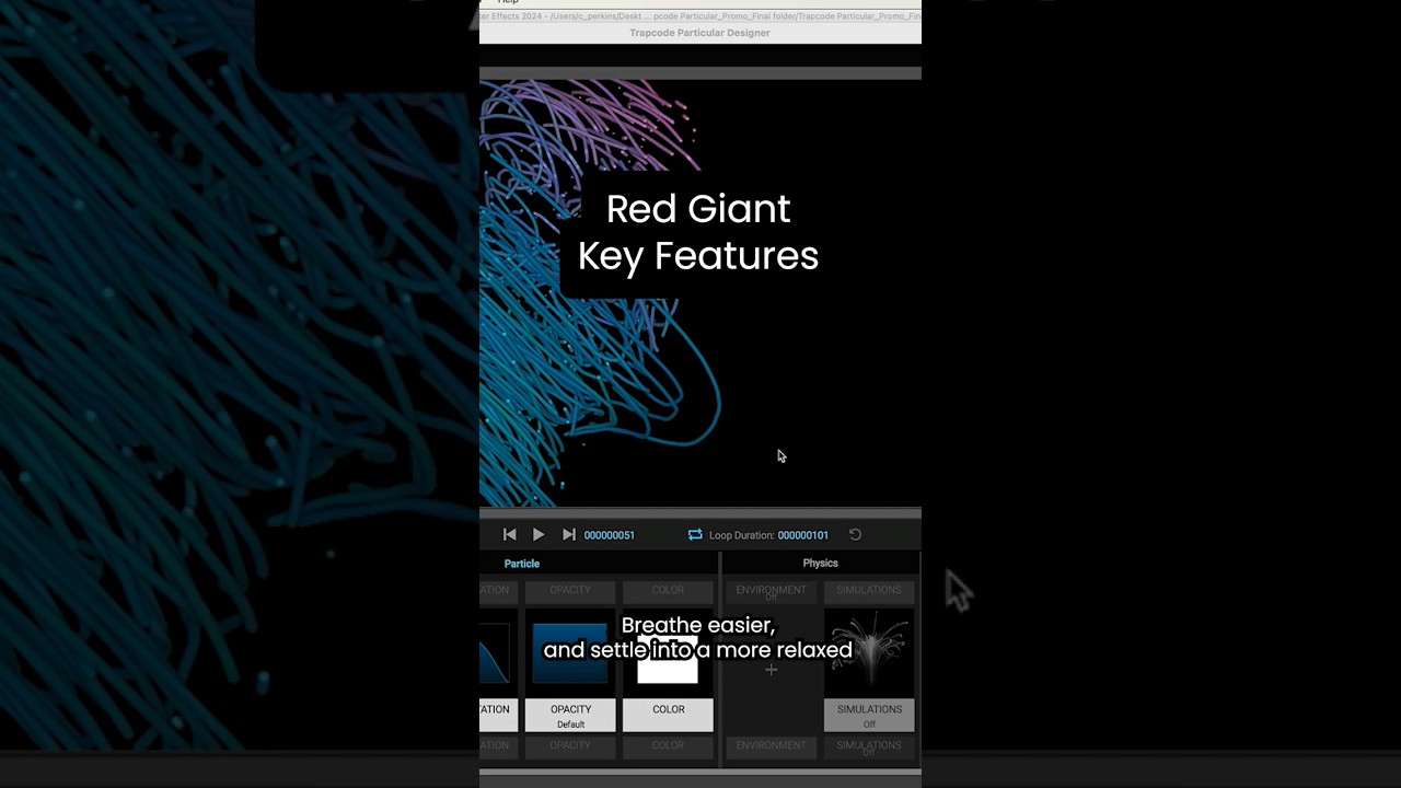 What's new in Trapcode Particular 2025 #aftereffects #trapcode #motiongraphics #vfx #motiondesign