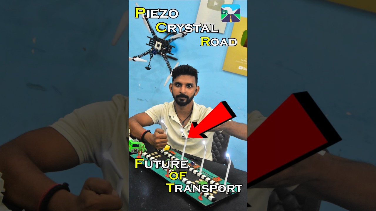 piezo electricity generator project | transport and innovation project