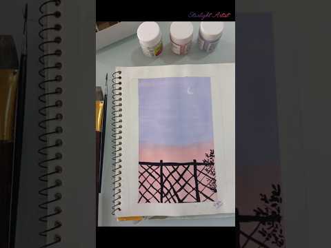 Acrylic Painting tutorials with pastel colors #art #painting