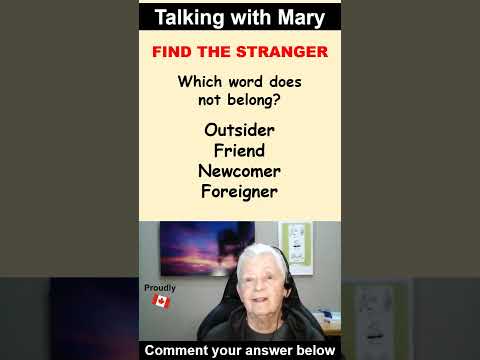 Find the Stranger game 29 #synonyms #englishvocabulary #englishdailylife #pronunciation