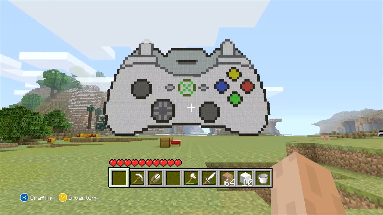 Xbox 360 Controller Pixel Art Showcase | Minecraft Beta 1.7.3 [Xbox 360]