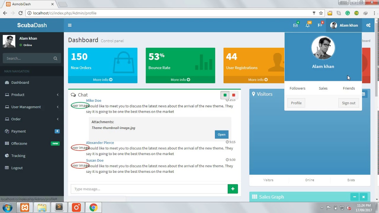 Codeigniter Login Page | Login using Codeigniter Code