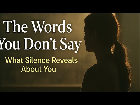 Why Silence Speaks Louder Than Words | Psychology of Unspoken Truths