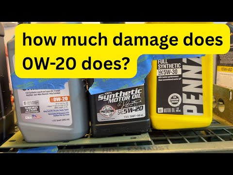 0W-20 vs 5W-20 vs 5W-30 does thicker oil protects better than 0w-20?