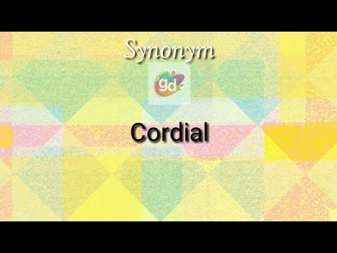Cordial Synonym with Meaning||Telugu Meaning||Googul Dictionary#cordialsynonym