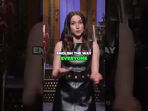 Ana De Armas - How i learned English #anadearmas #friends