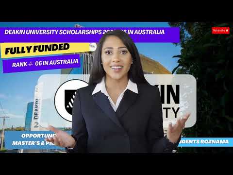 Fully Funded Deakin University Scholarships 2025–26 | Study in Australia for Free (Masters & PhD)
