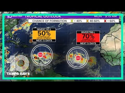 2 tropical waves worth watching in Atlantic Ocean