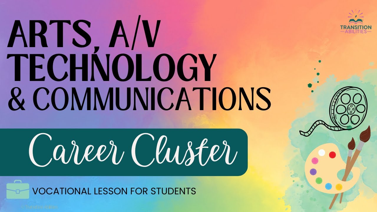 Arts, AV Tech & Communications - CAREER CLUSTER Student Job Skills Lesson