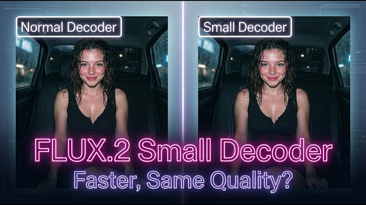 FLUX.2 Small Decoder Tested: Faster, Lighter, Same Quality?