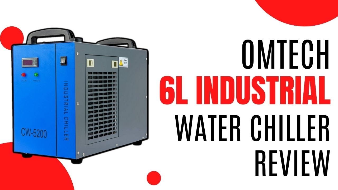 OMTech 6L Industrial Water Chiller CW-5200 Review