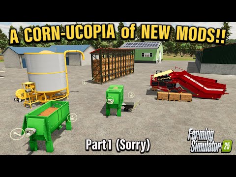 MANY GREAT THINGS! 41+ NEW MODS! (Pt1) ON FARMING SIMULATOR 25 | PS5 (Review) 19th Mar 25.