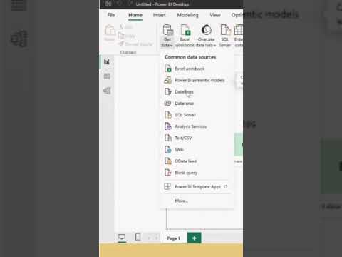 Connecting to data sources in POWER BI. | POWERBI |DATAVISUALISATION |Connecting to data sources