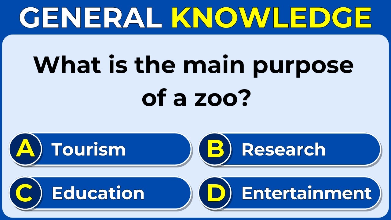 30 General Knowledge Questions | Can You Score 30/30? #challenge 24