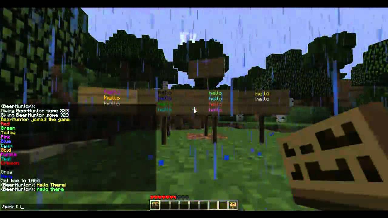 Creative Colours - Bukkit Plugin Tutorial