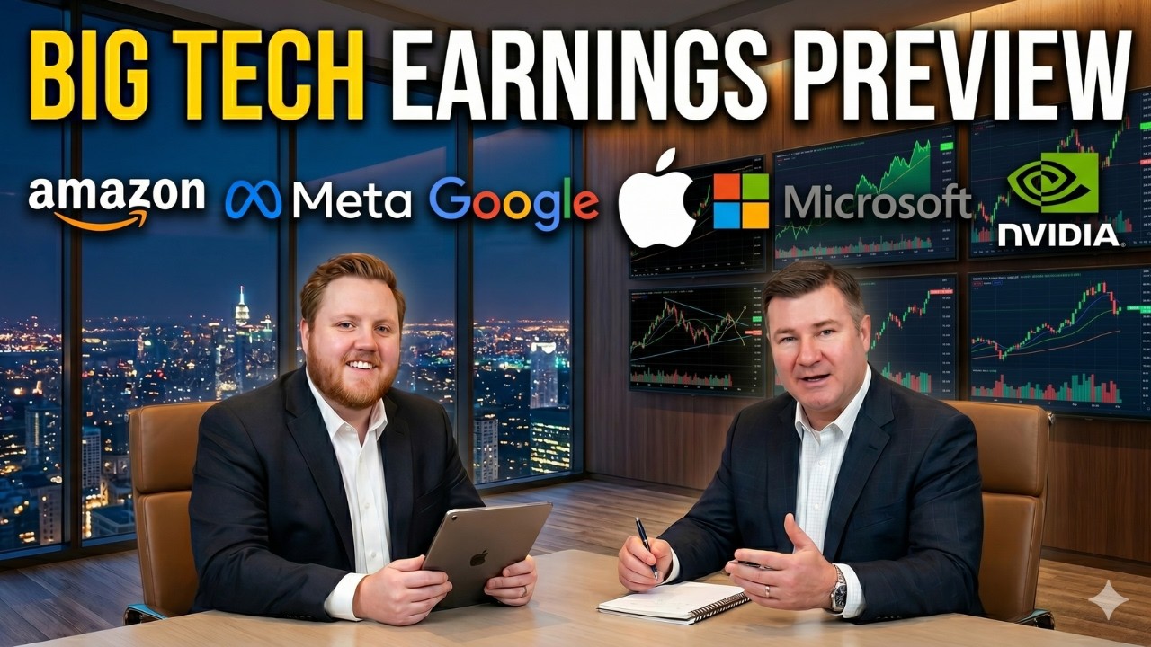 Big Tech Earnings Preview: NVDA, MSFT, AMZN, GOOGL, META, AAPL