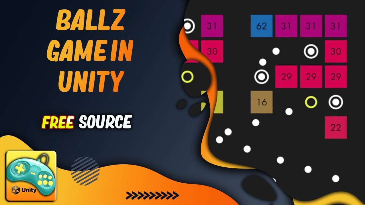 Ballz clone - bricks breaker in Unity2D | Unity Tutorial - Free source Code